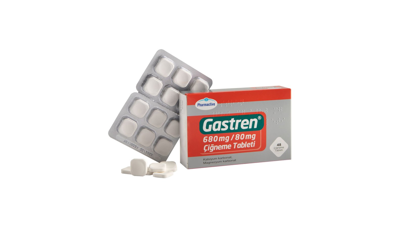 GASTREN 680 MG/80 MG CIGNEME TABLETI (48 CIGNEME TABLETI) | Devlet ...